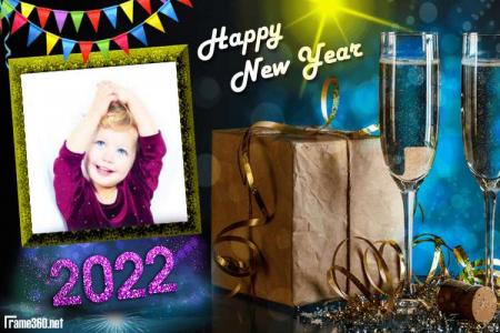 New Year 2023 Photo Frames Online